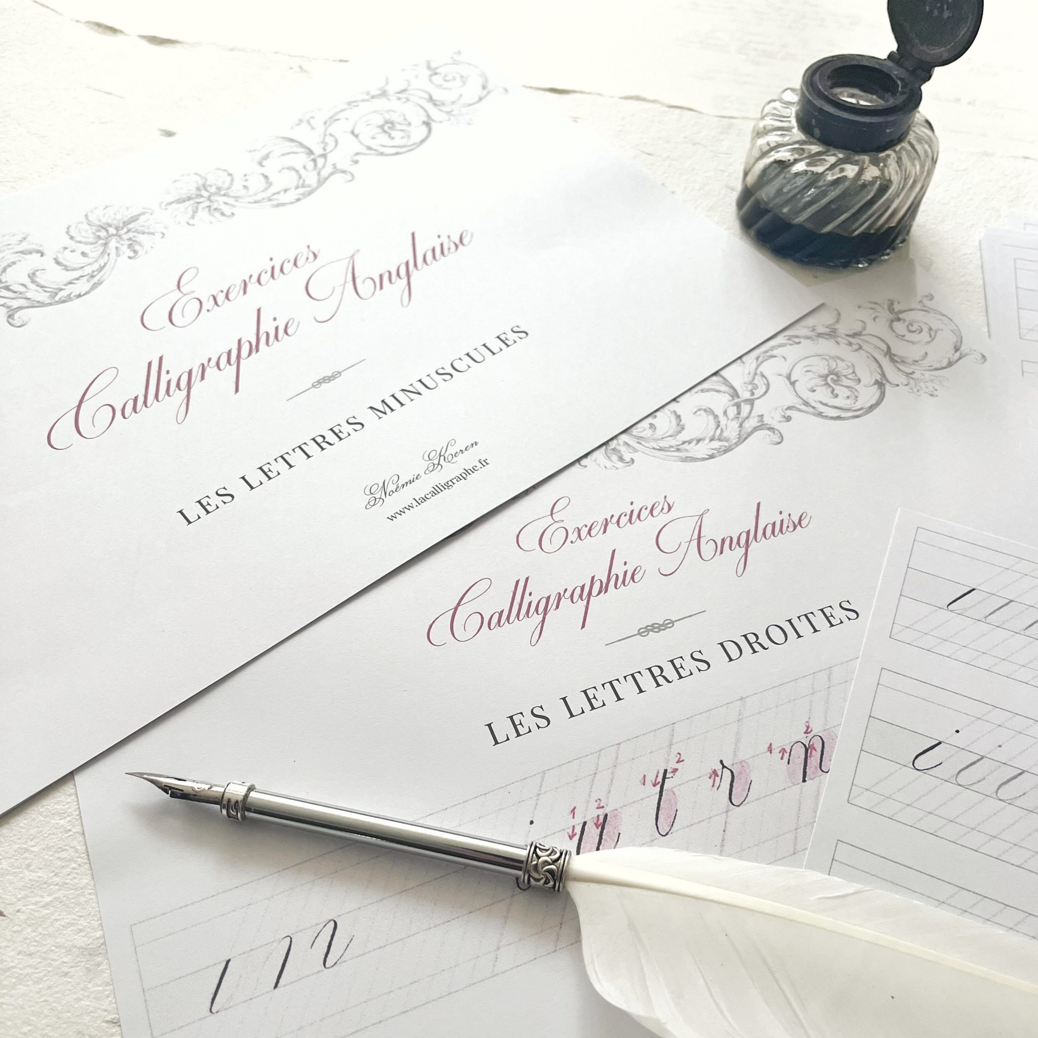 Exercices calligraphie anglaise pdf à télécharger (Modèles & alphabet ...