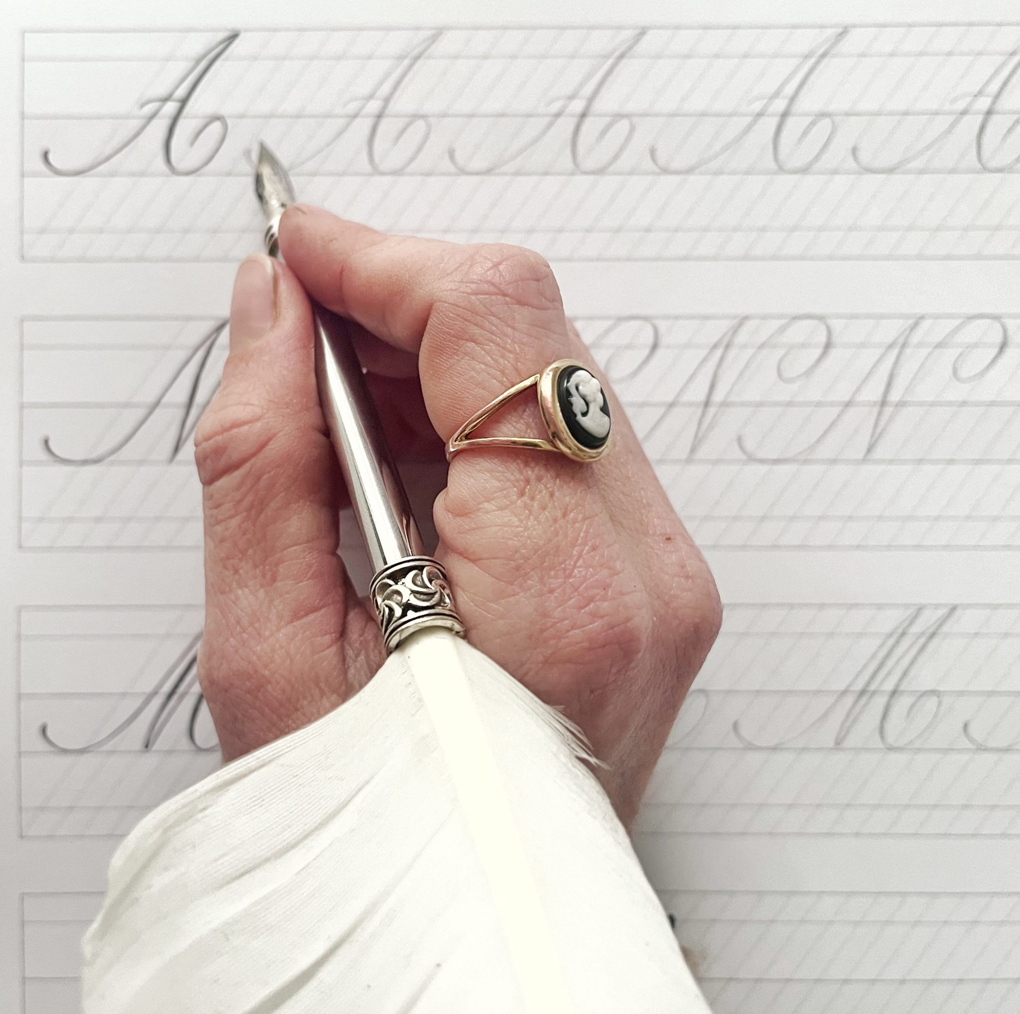 Exercices calligraphie anglaise pdf à télécharger (Modèles & alphabet ...