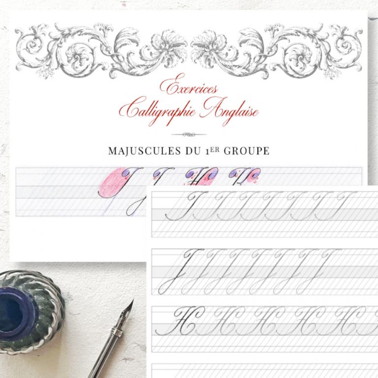Exercices calligraphie anglaise pdf à télécharger (Modèles & alphabet ...